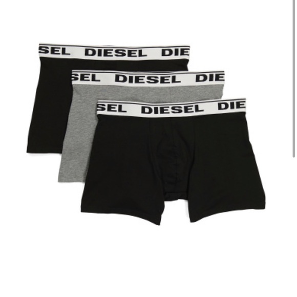Diesel Underwear And Socks Mens Diesel 3pk Sebastian Long Boxer